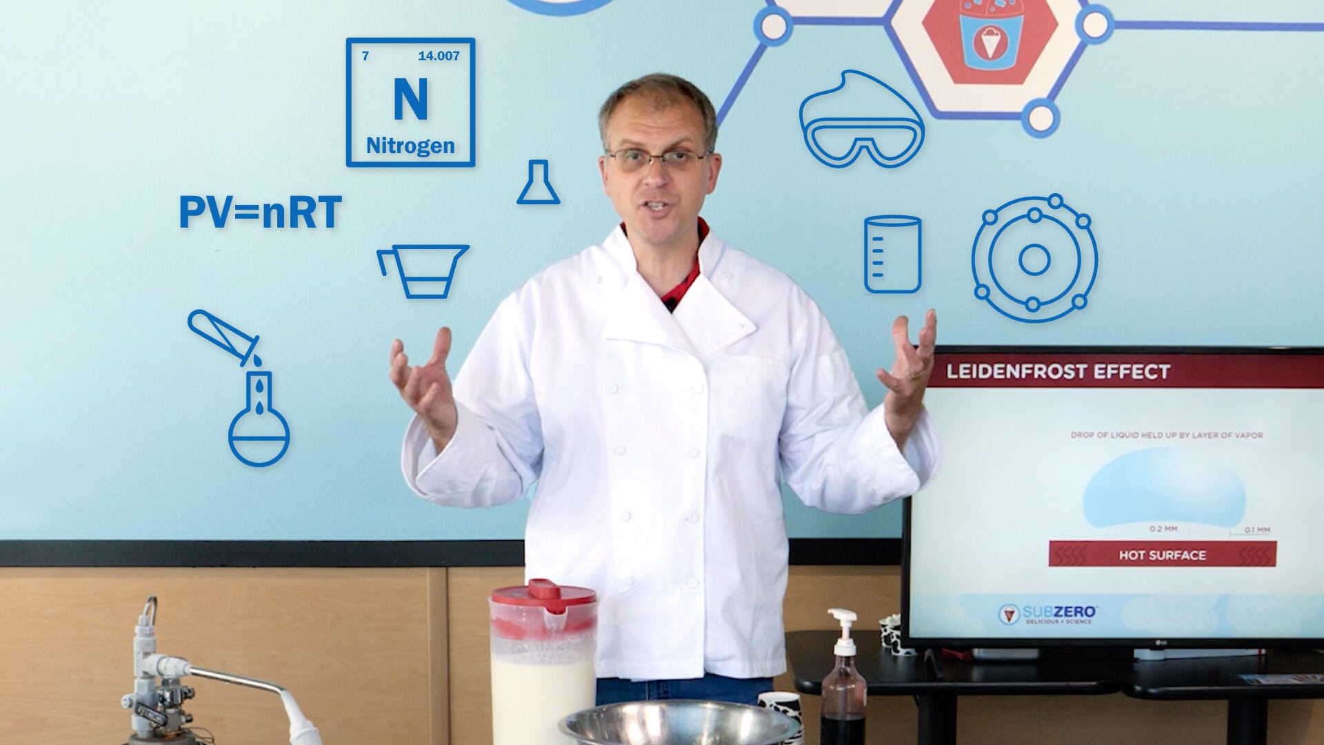 What is Liquid Nitrogen? Experiments With Sub Zero Ice Cream - Virtual Club